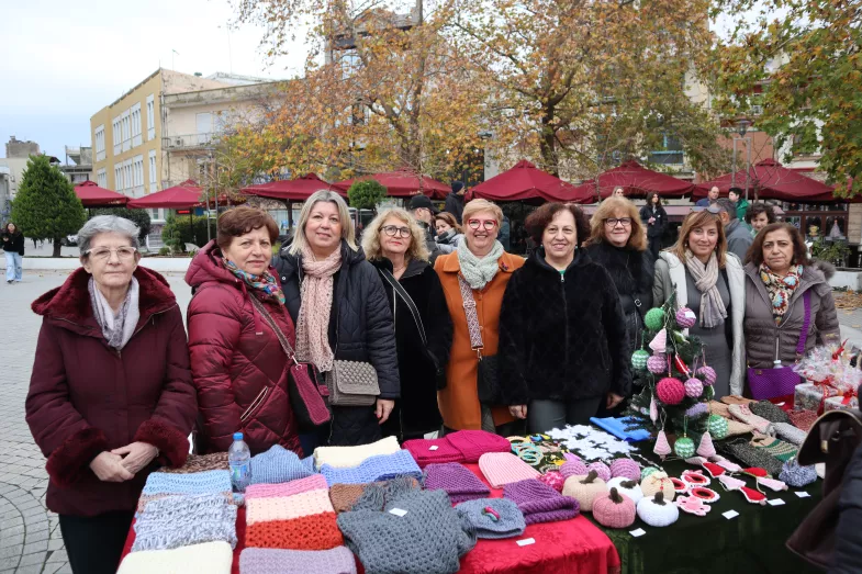 Πλεκτά από τις γυναίκες των Θρακών για καλό σκοπό | xronos.gr